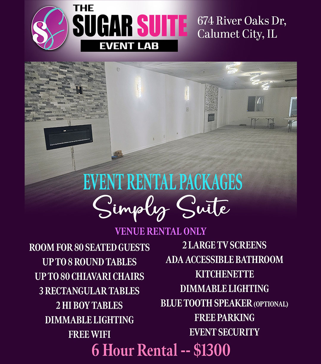 EmailMe Form - THE SUGAR SUITE EVENT LAB