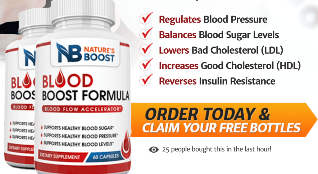 EmailMe Form - Boost Blood Boost Formula - Get Your Trial Pack